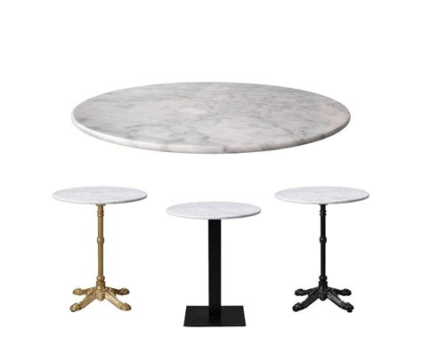 Round Marble Cafe Bistro Table Top