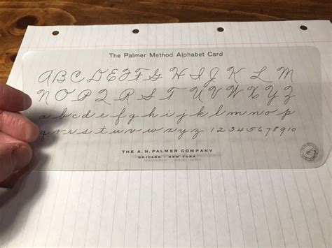Palmer Cursive Method
