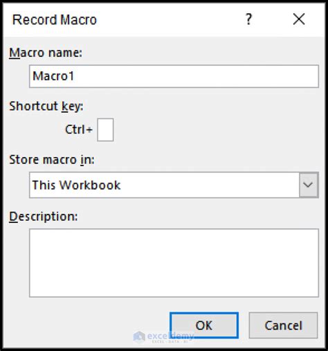 Excel Macro Shortcut Key Suitable Ways ExcelDemy