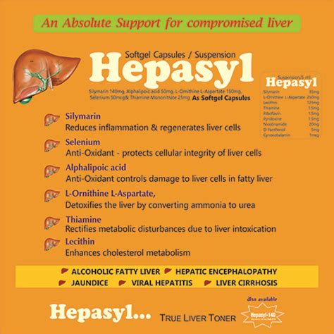 Hepasyl Softgel Capsules Salveo Lifecare