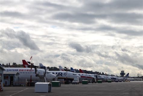 A Car Dealership For Airplanes Inside Boeings New Seattle Delivery