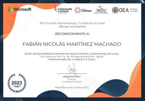 Fabian Martinez On Linkedin Programacion Cursopresencial Microsoft Html Css Javascript