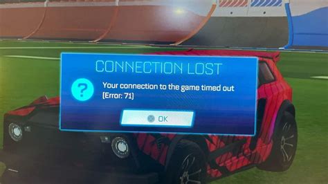 How To Fix Rocket League Error 71 Fast Your Connection To The Game