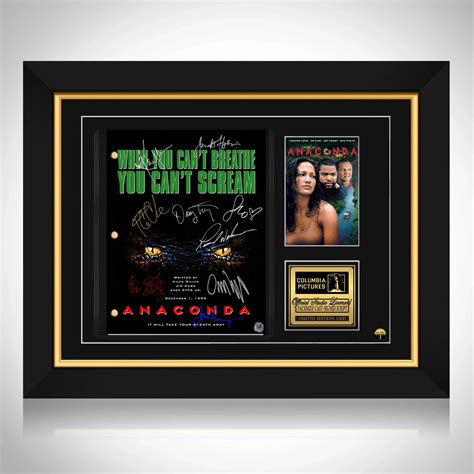 Anaconda 1997 Script Limited Signature Edition Custom Frame Rare T