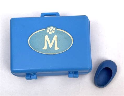 Vintage Knickerbocker Moppets 1978 Play Set Mandy Goes Traveling