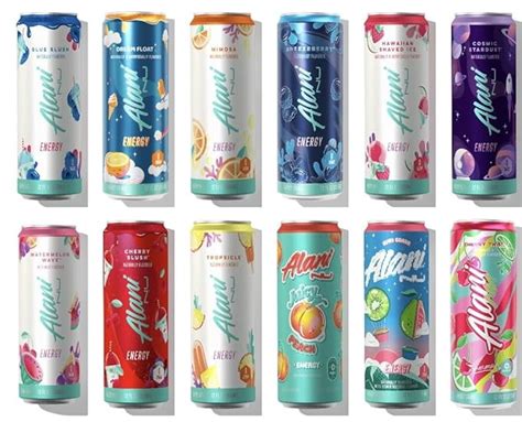 Alani Nu Energy Drink Variety Pack 12 Fl Oz Pack Of 12 Variety Pack