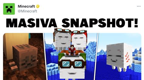Happy Ghast ArnÉs Nueva Barra Y MÁs Review 25w15a Minecraft 121