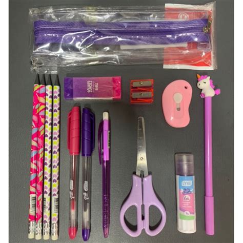 Kit Material Escolar Estojo Shopee Brasil