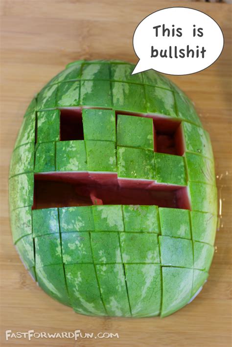 How To Cut A Watermelon For A Party Fast Forward Fun