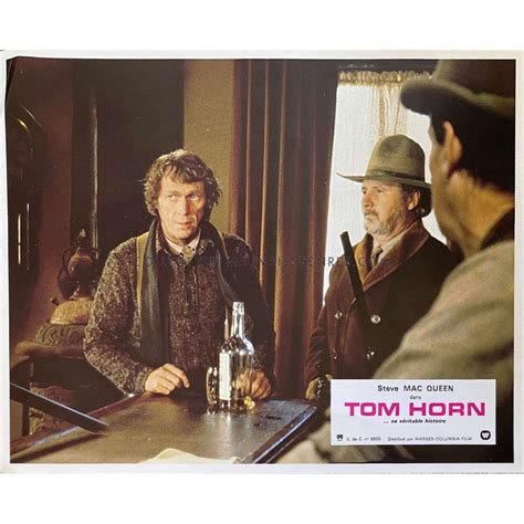 Tom Horn French Lobby Card 10x12 In 1980 N1
