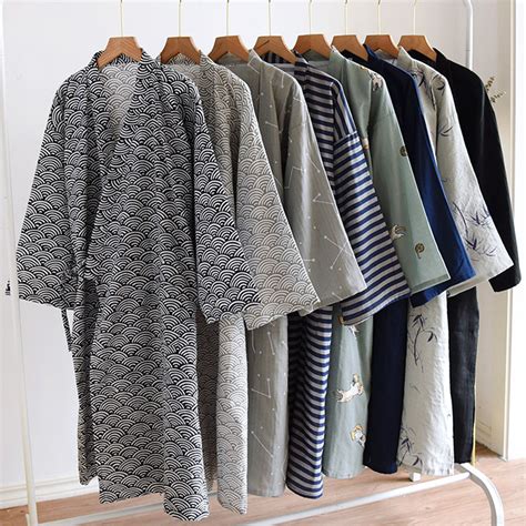 로리돌스 로리돌스 남성 유카타잠옷 6종택1 여름 홈웨어 파자마세트 여자 남자 빅사이즈 봄 가을 나이트가운