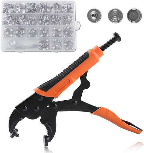 Leontool Heavy Duty Snap Fastener Tool Adjustable Snap