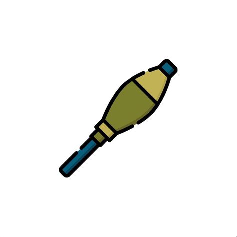 A Small Green And Blue Object With A Handle 54995379 Vector Art At Vecteezy