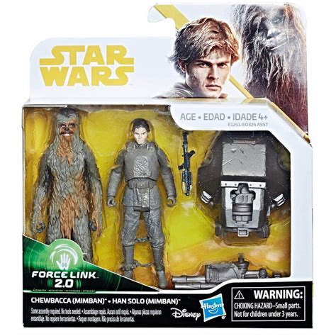 Chewbacca Mimban And Han Solo Mimban Deluxe 2 Pack Kandc Collectibles Your Source In The