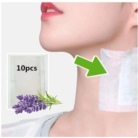 Nutrispot Neck Lymphatic Detox Patch Set Of 10 Online Molooco Shop
