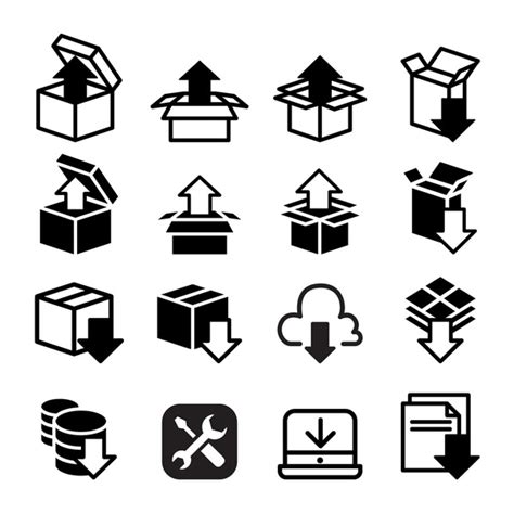 Deploying Package Computer Over 30 Royalty Free Licensable Stock Vectors And Vector Art