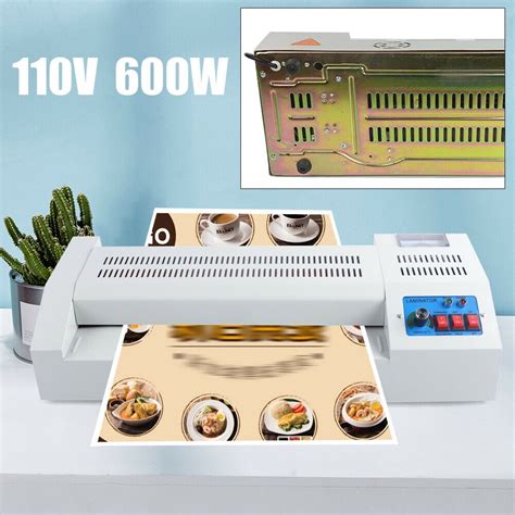 Laminating Machine Thermal Laminator 13four Roller Hotcold Film