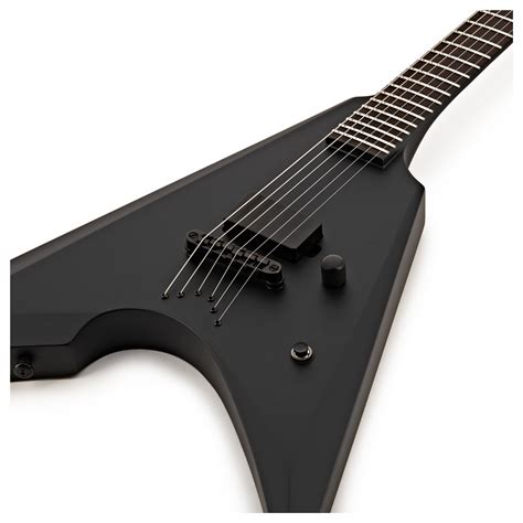Esp Ltd Arrow Nt Black Metal Black Satin At Gear4music