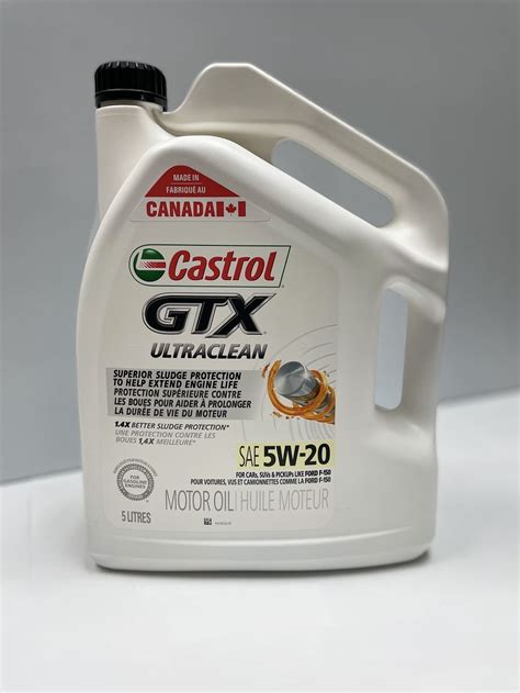 Castrol GTX Ultraclean 5W20 Engine Oil