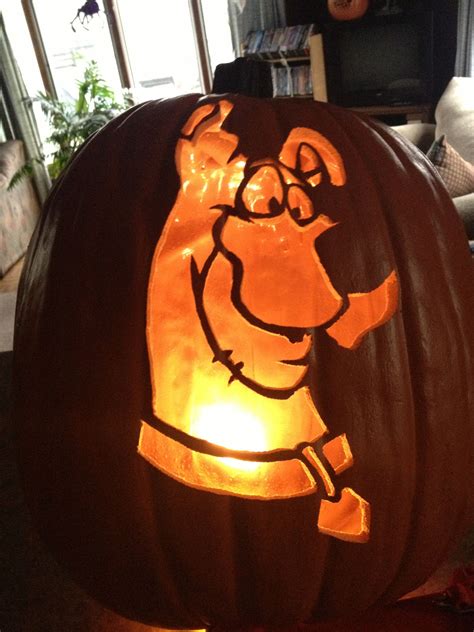 Thanks Zombie Pumpkins For This Excellent Scooby Doo Template Made