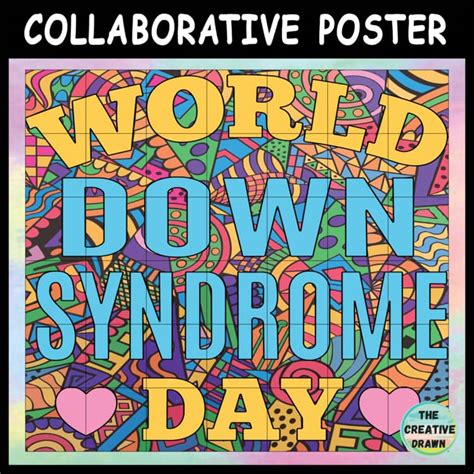 World Down Syndrome Day Collaborative Poster Fun And Inclusive Classroom