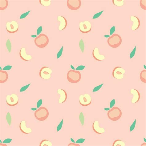 Peach Pattern Background