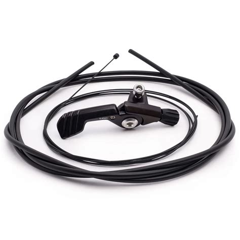 Thomson External Cable Dropper Post In Black