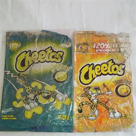 Envolturas Sabritas Chettos Vintage Antiguas Colección Meses Sin