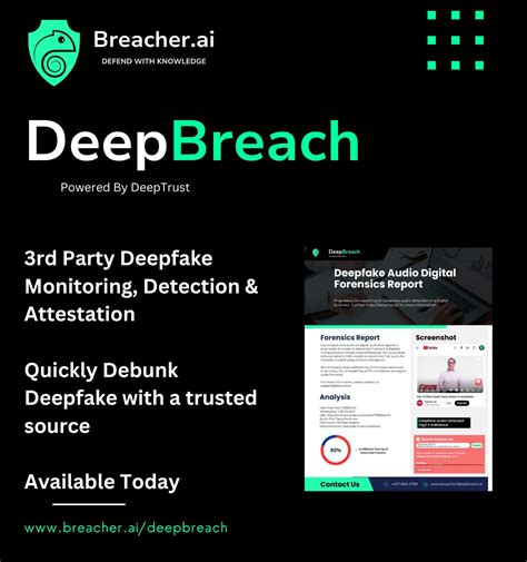 Deepfake Deepfakedetection Artificalintelligence Breacherai
