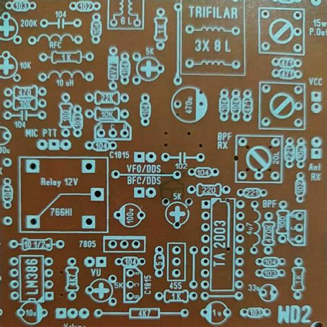 Jual Pcb Brik Am 4 Mhz Pcb375k Plus Komponen1375k Radio Brik Am