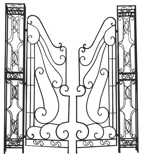 Wrought Iron Gate