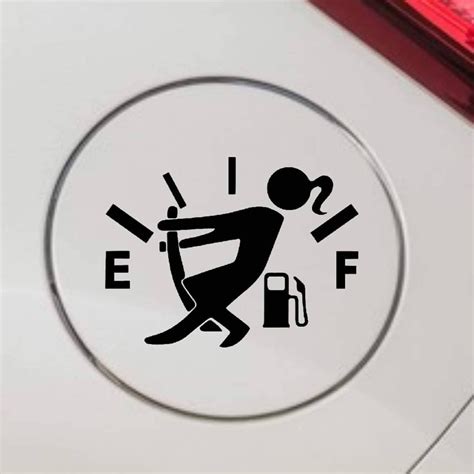 Funny Car Decal Funny Tank Cover Decal Decal For Gas Tank Artofit