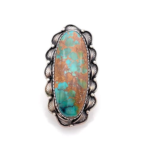 Lot Native American Sterling Silver Turquoise Ring