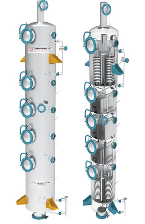 Deodorizer Machine For Edible Oil Refining Ferro Oiltek