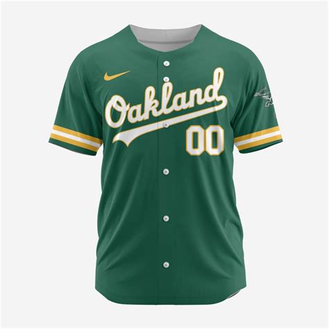 Mlb Oakland Athletics Personalized Alternate Baseball Jersey Style Spotx