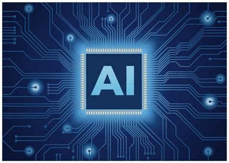 Ict Microchip Technology Royalty Free Vector Image