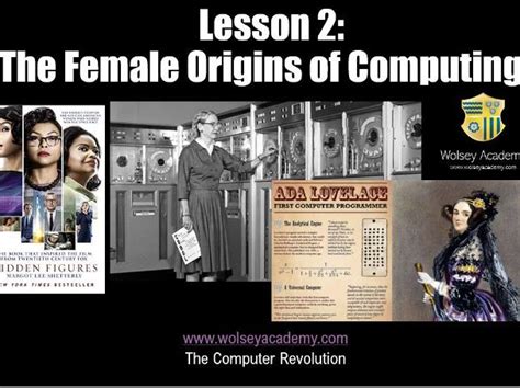 The Computer Revolution The History Of Women In Computing Teaching Resources