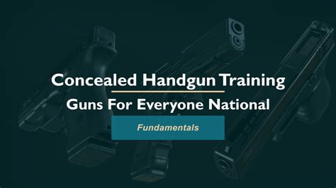 Free Ccw Class Nov 2nd 2024 Concealed Handgun Training Guns For