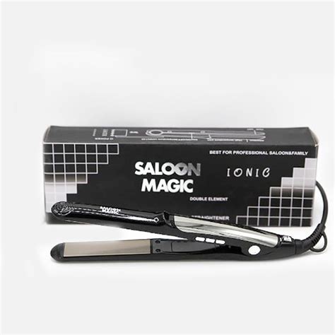 Saloon Magic Ionic Double Element Hair Straighteners Rozzanapk
