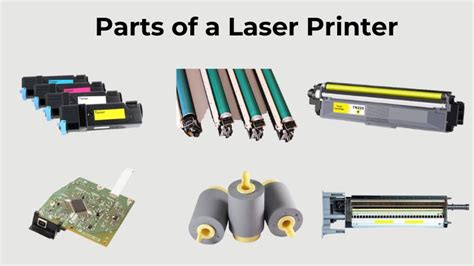 Inside Of A Laser Printer Parts Toner Based Printing System With The
