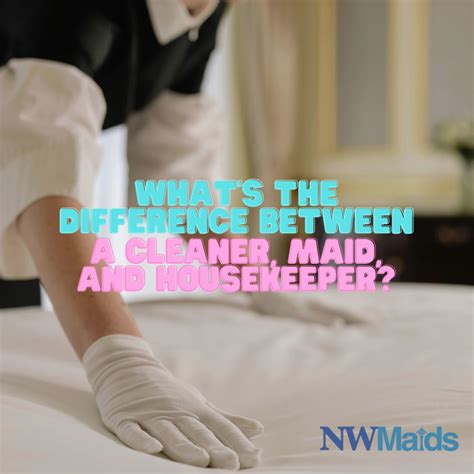 Whats The Difference Between A Cleaner Maid And Housekeeper Nw Maids