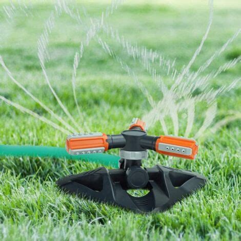 Arroseur De Jardin 3 Bras 360 ° Système Darrosage Automatique