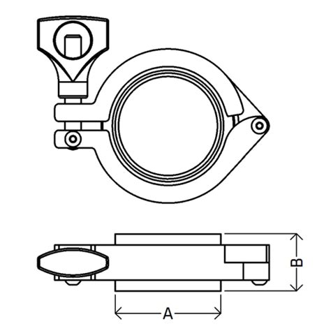 Tri Clover Long Ferrule The Metal Company