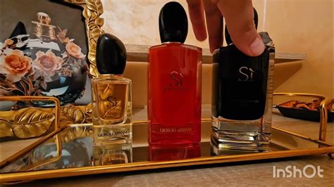 مجموعةعطور من Giorgio Armani Si Reviewparfums Youtube