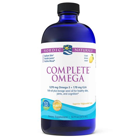 Nordic Naturals Complete Omega Lemon 16 Oz Charlotte Vitamins