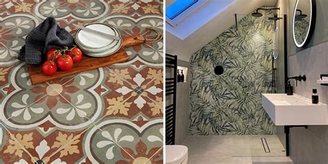 Patterned Tile Ideas For Bathroom And Kitchen Stonesuperstore