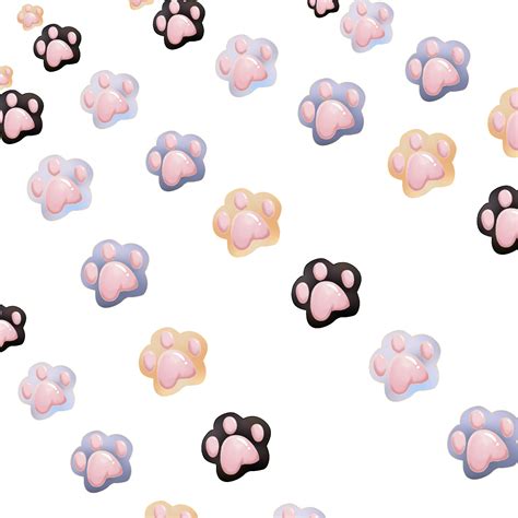 猫咪爪子卡通图片猫爪子卡通图片大山谷图库