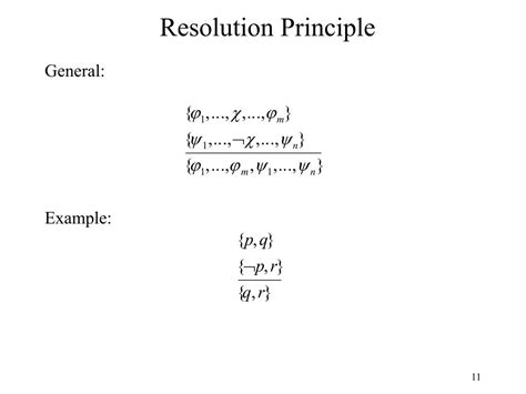 Ppt Propositional Resolution Powerpoint Presentation Free Download