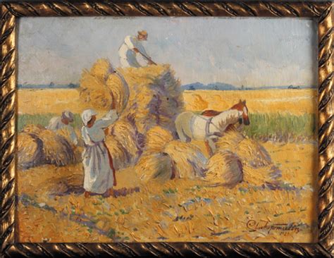 Slavko Tomerlin 1892 1981 Žetva Madlart