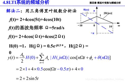 信号与系统二十——lti系统的频域分析信号与lti系统的时频域分析 Csdn博客 信号与系统二十——lti系统的频域分析信号与lti系统的时频域分析 Csdn博客